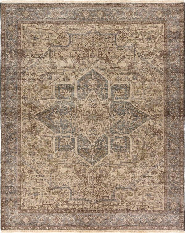 Jaipur Living Someplace In Time Anzad SPT23 Brown/Beige Area Rug ...