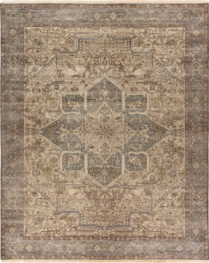 Jaipur Living Someplace In Time Anzad SPT23 Brown/Beige Area Rug ...