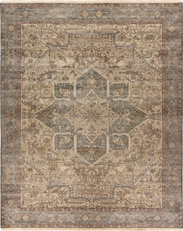 Jaipur Living Someplace In Time Anzad SPT23 Brown/Beige Area Rug ...