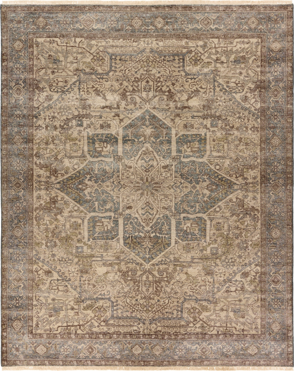 Jaipur Living Someplace In Time Anzad SPT23 Brown/Beige Area Rug ...