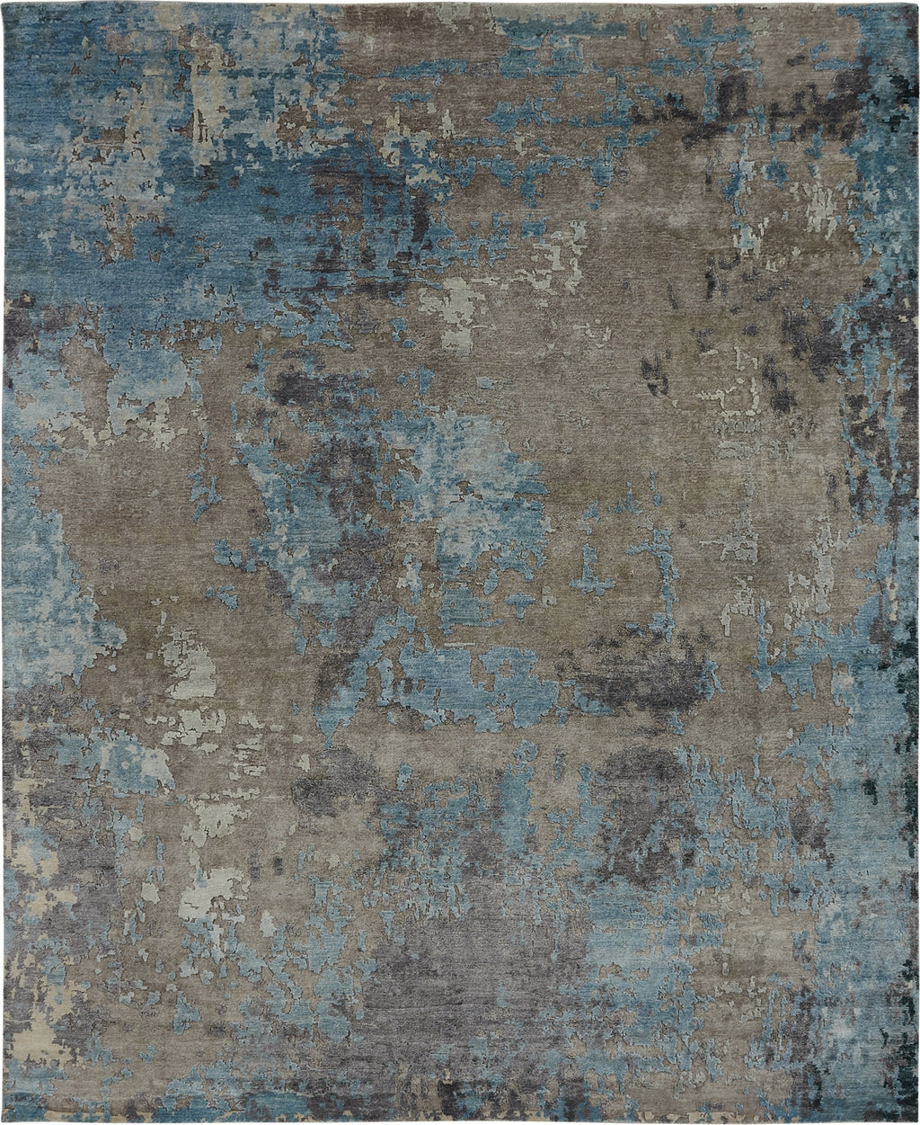 Ancient Boundaries Janet JAN-07 Azure / Zinc Area Rug – Incredible Rugs ...