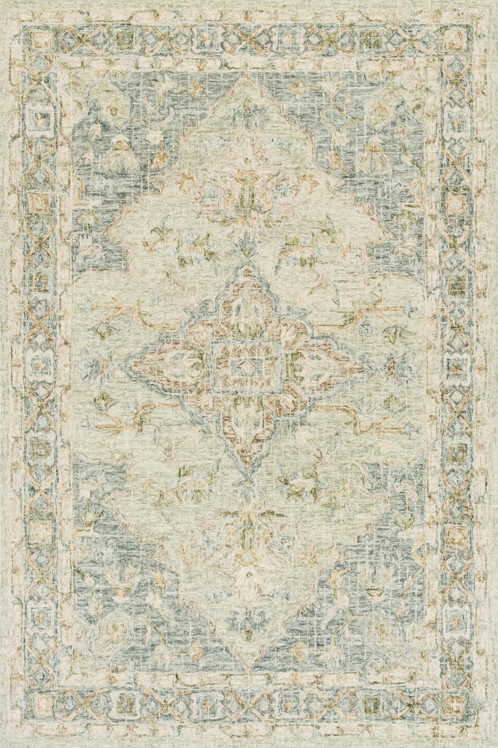 Loloi Julian JI-07 Seafoam Green/Spa Area Rug – Incredible Rugs and Decor