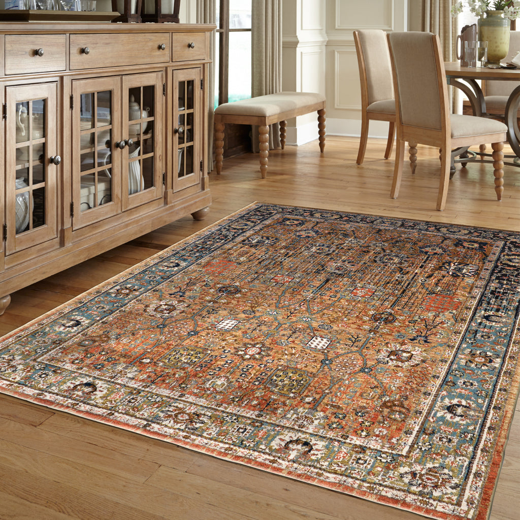 Karastan Spice Market Myanmar Tobacco Area Rug – Incredible Rugs and Decor