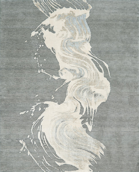 Christopher Guy Wool and Silk CGS22 Chic Grey Area Rug – Incredible ...