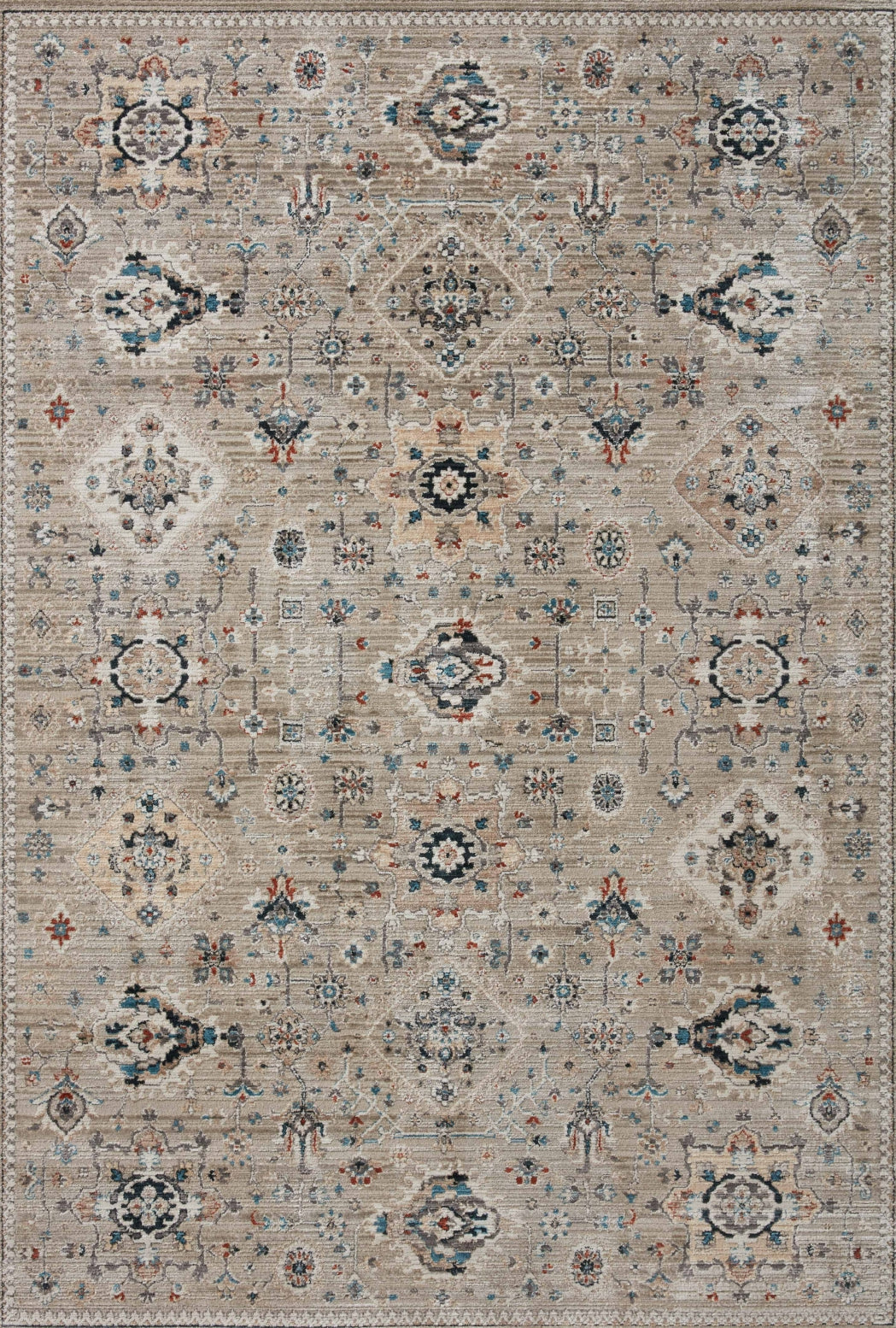 Loloi Leigh LEI-02 Dove / Multi Area Rug – Incredible Rugs and Decor