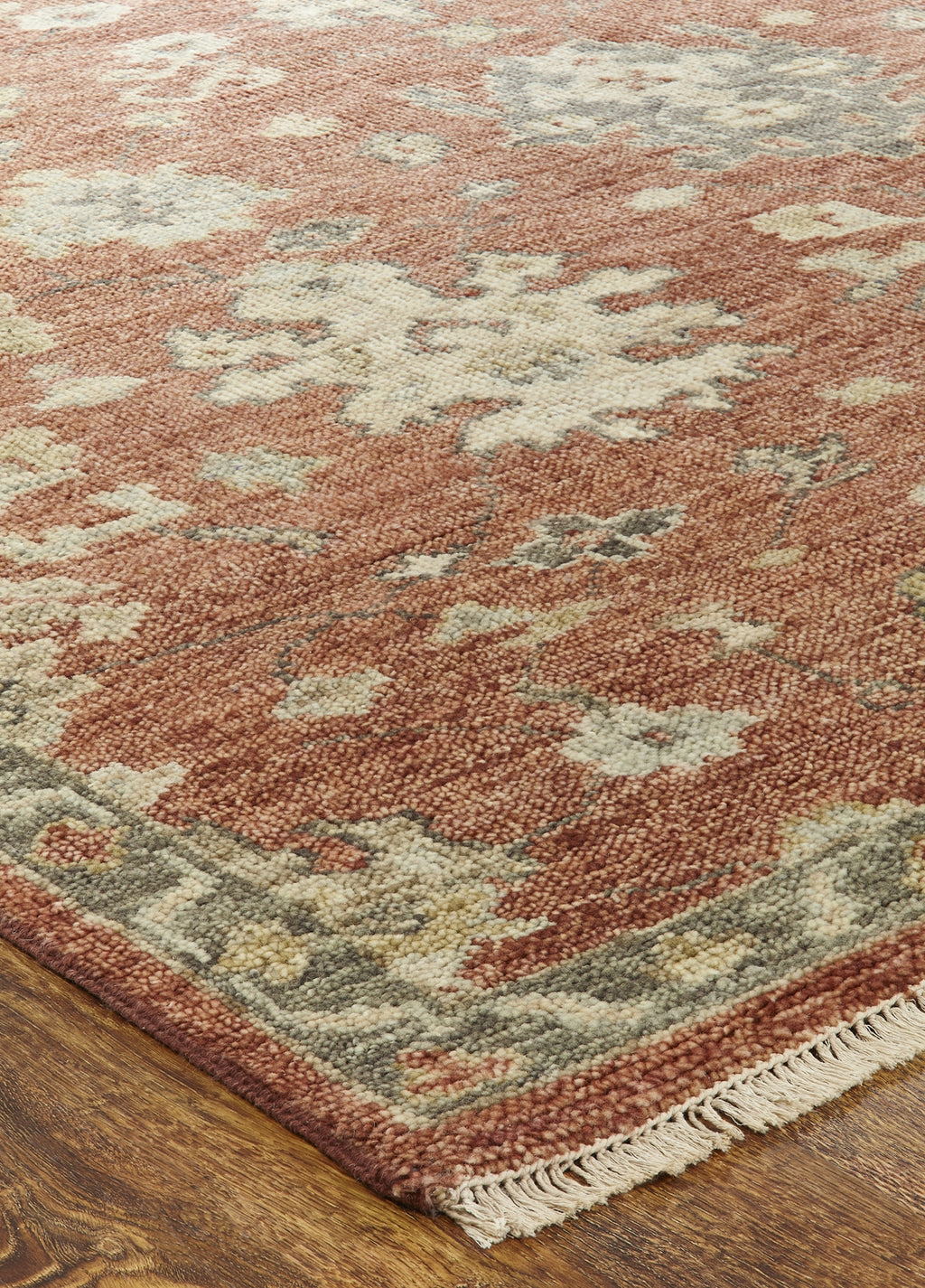 Ancient Boundaries Lily LIL-02 Antique Brick Area Rug – Incredible Rugs ...
