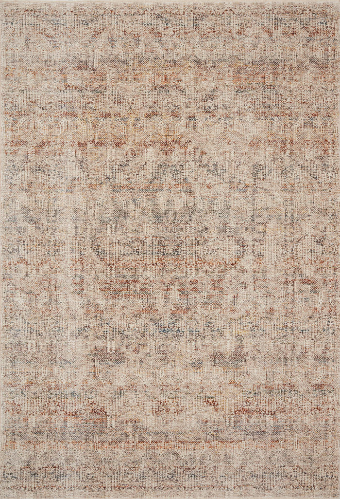 Loloi Lourdes LOU-04 Ivory / Spice Area Rug – Incredible Rugs and Decor