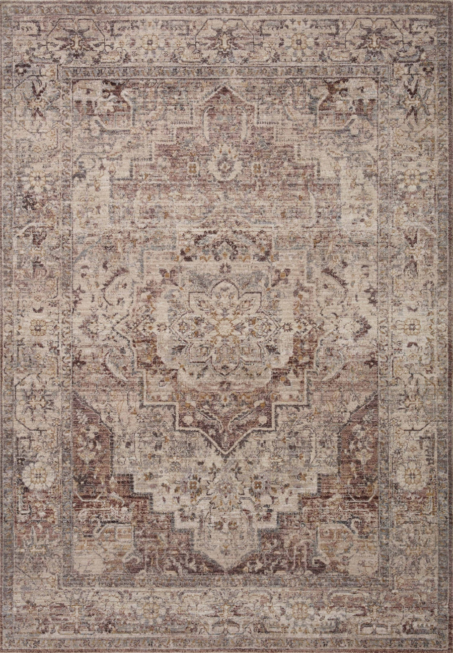 Loloi Lyra LYR-06 Berry/Stone Area Rug – Incredible Rugs and Decor