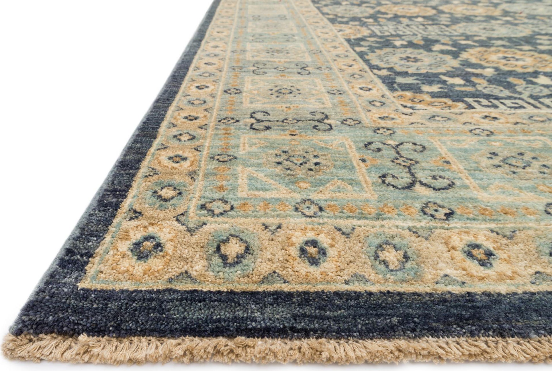 Loloi Majestic MM-10 Indigo / Light Blue Area Rug – Incredible Rugs and ...