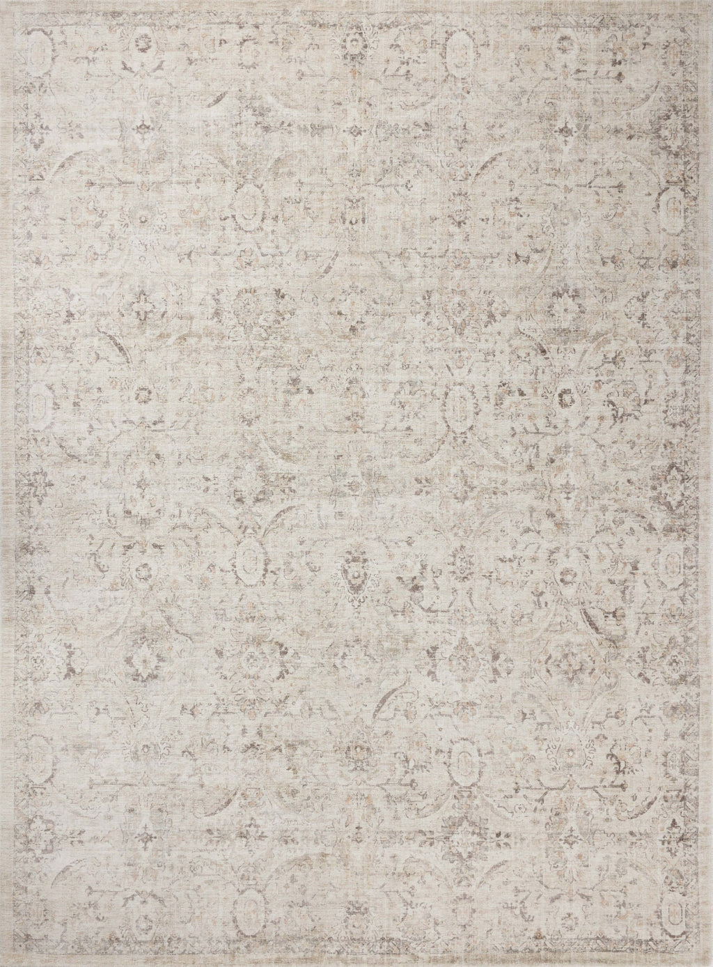 Loloi Marcella MAC-03 Cream / Pebble Area Rug – Incredible Rugs and Decor