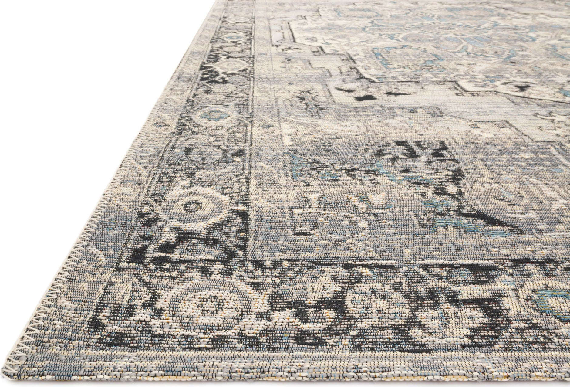 Loloi Mika MIK-01 Grey/Blue Area Rug – Incredible Rugs and Decor