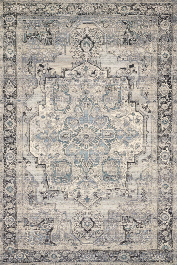 Loloi Mika MIK-01 Grey/Blue Area Rug – Incredible Rugs and Decor
