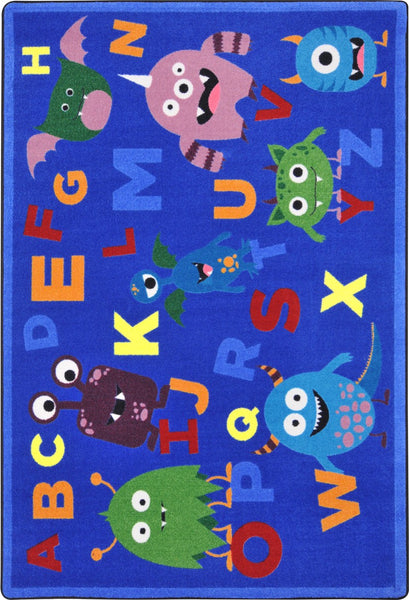 Joy Carpets Kid Essentials Monster Mash Multi Area Rug – Incredible ...