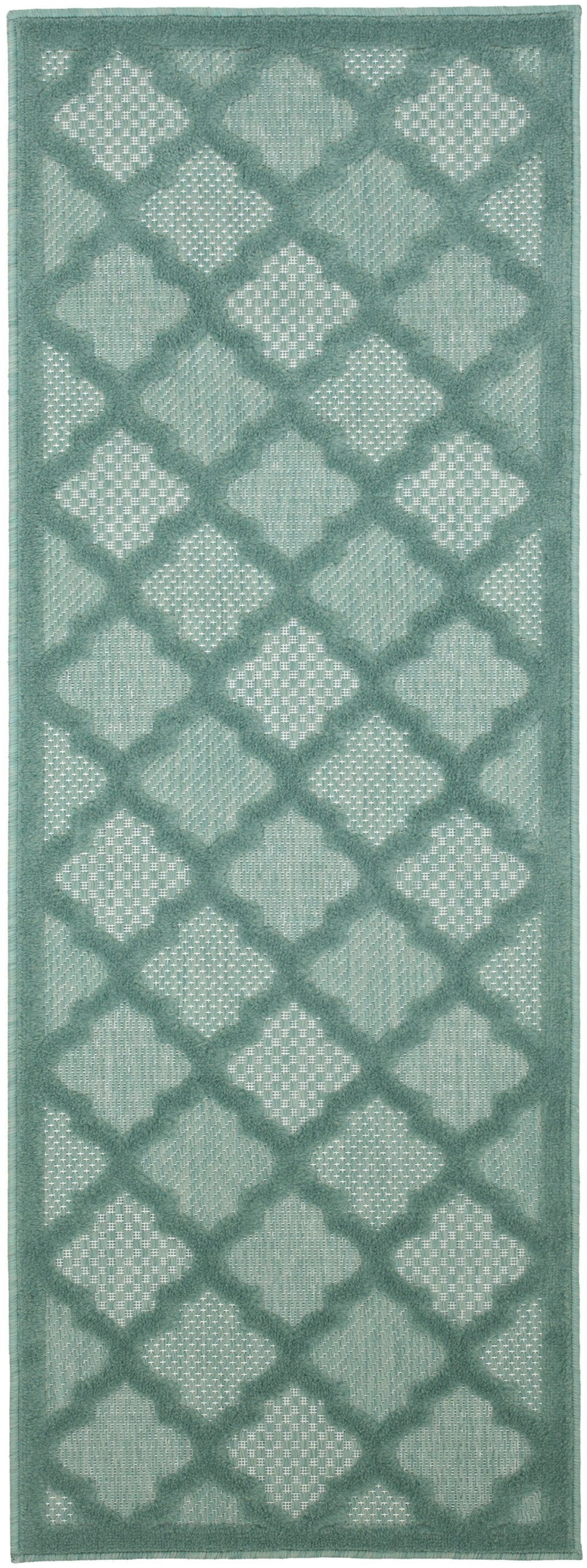 Nourison Easy Care NES01 Aqua Teal Area Rug – Incredible Rugs and Decor