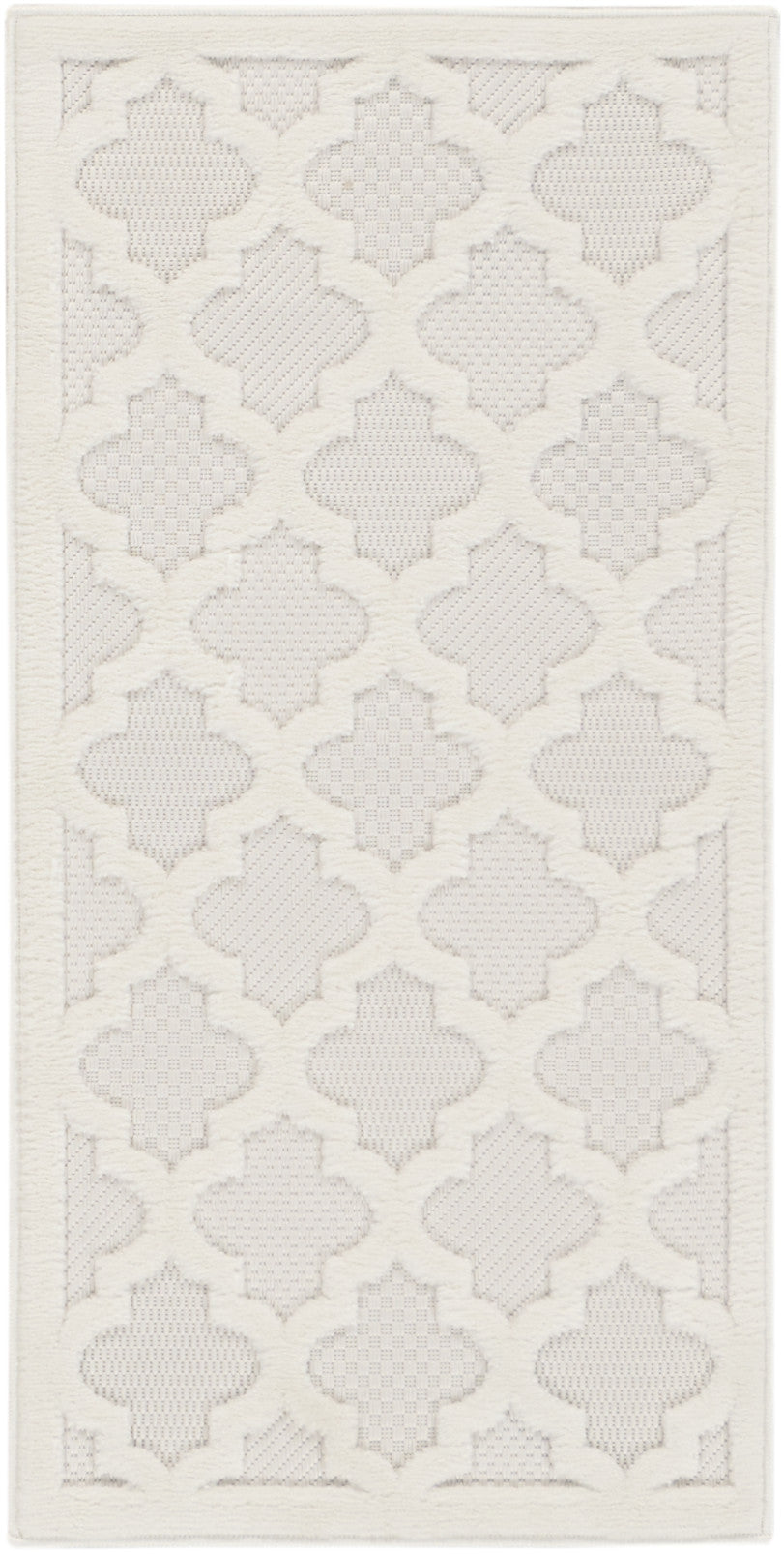 Nourison Easy Care NES01 Ivory White Area Rug – Incredible Rugs and Decor