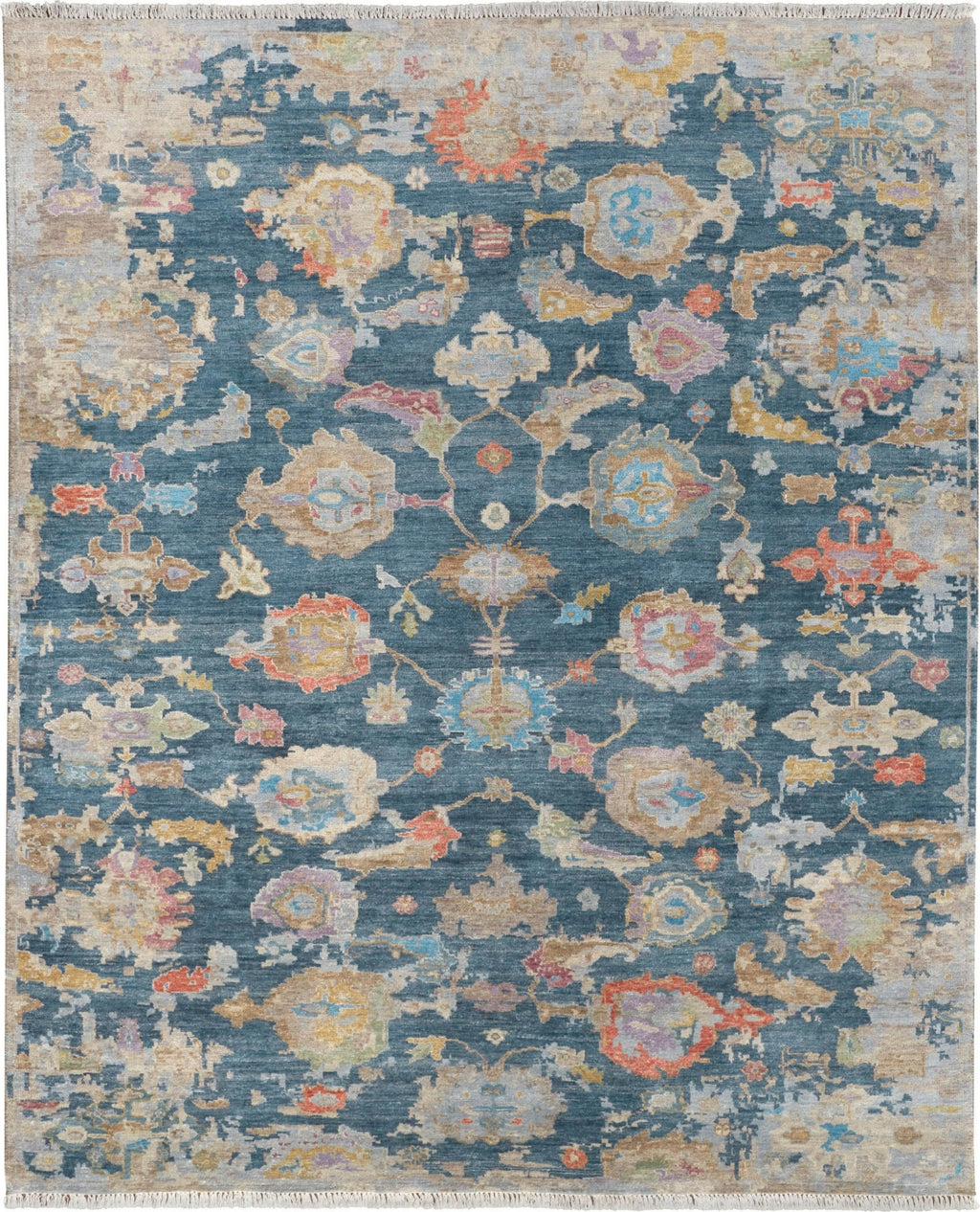 Havila Fine Rugs Neri H1896 Navy/Multi Area Rug – Incredible Rugs and Decor