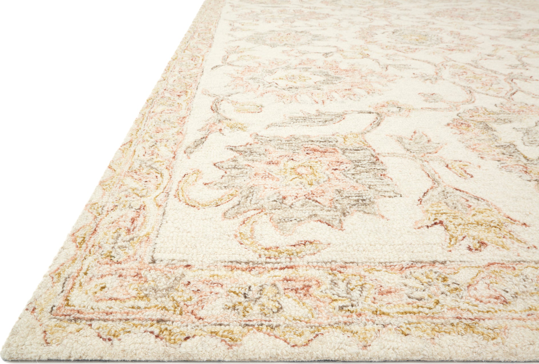 Loloi Norabel NOR-04 Ivory/Blush Area Rug – Incredible Rugs and Decor
