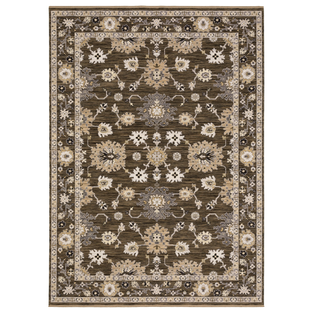 Oriental Weavers Acacia ACA01 Brown/ Tan Area Rug – Incredible Rugs and ...