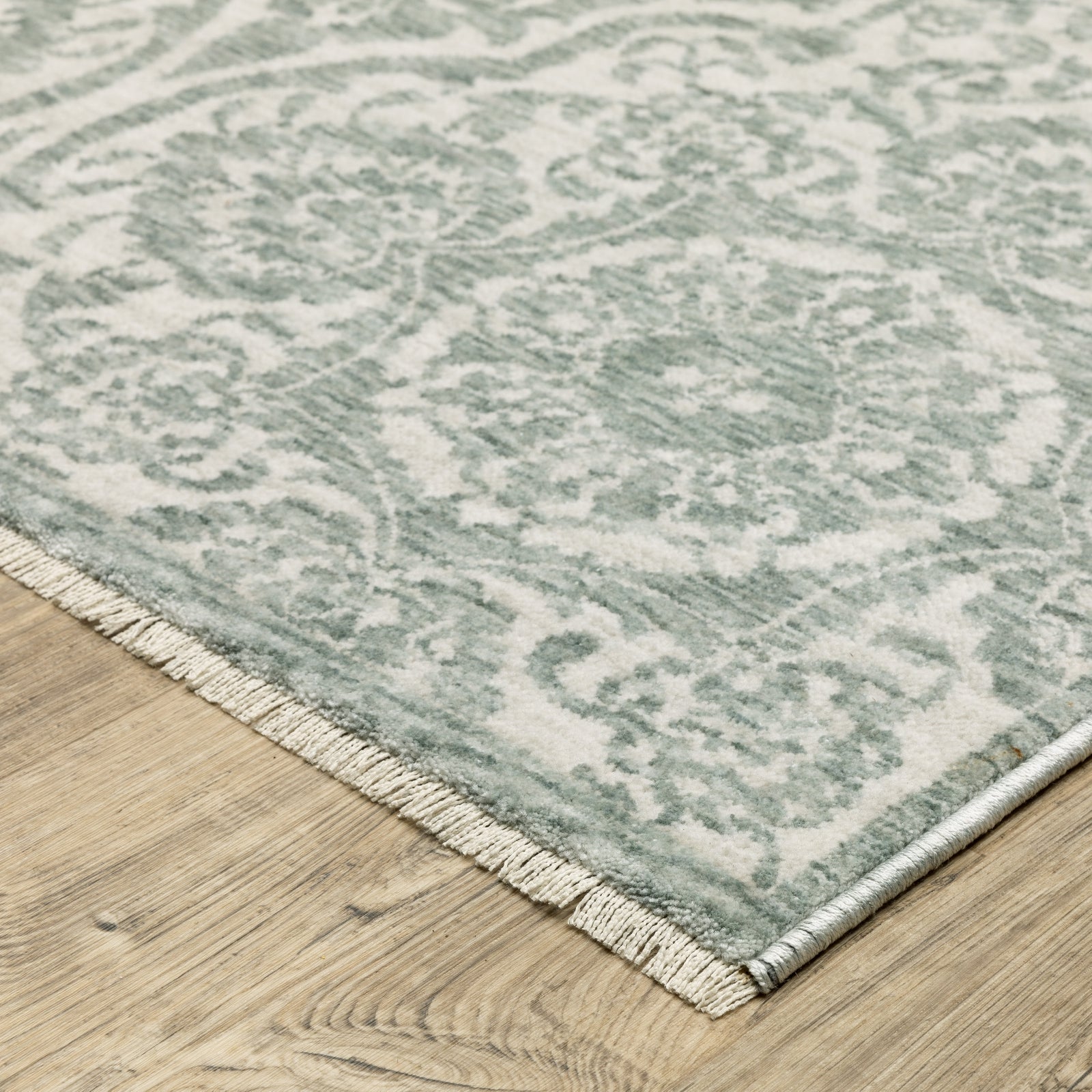 Oriental Weavers Echo ECH02 Green/Ivory Area Rug – Incredible Rugs and ...