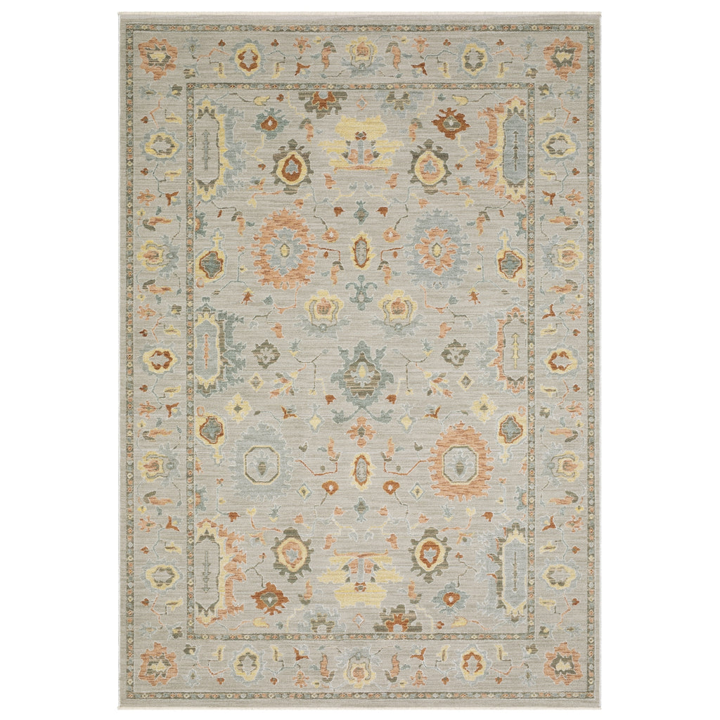 Oriental Weavers Keaton KEA03 Grey / Multi Area Rug – Incredible Rugs ...