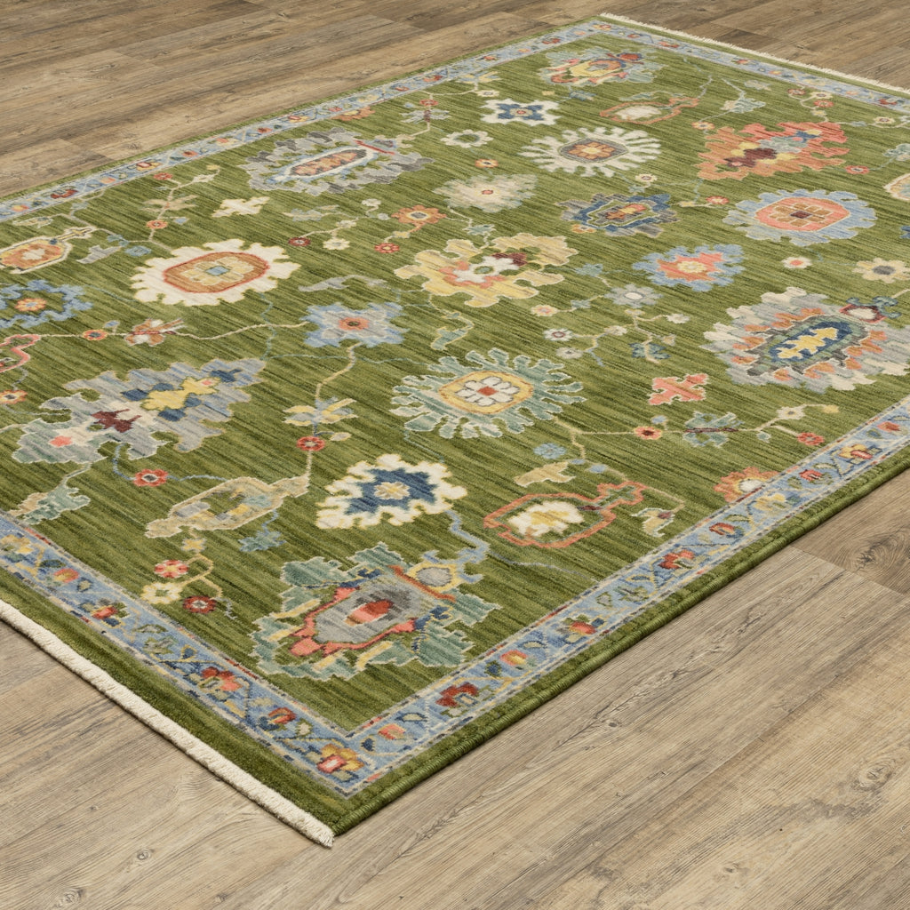 Oriental Weavers Lucca 2863E Green/Multi Area Rug – Incredible Rugs and ...