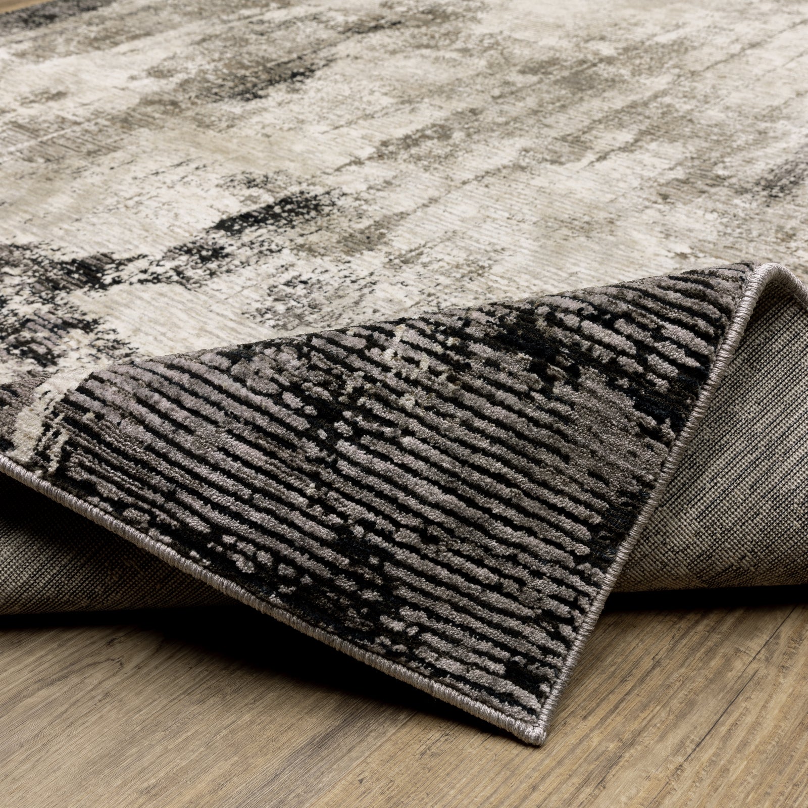Oriental Weavers Nebulous 7151E Grey/Ivory Area Rug – Incredible Rugs ...
