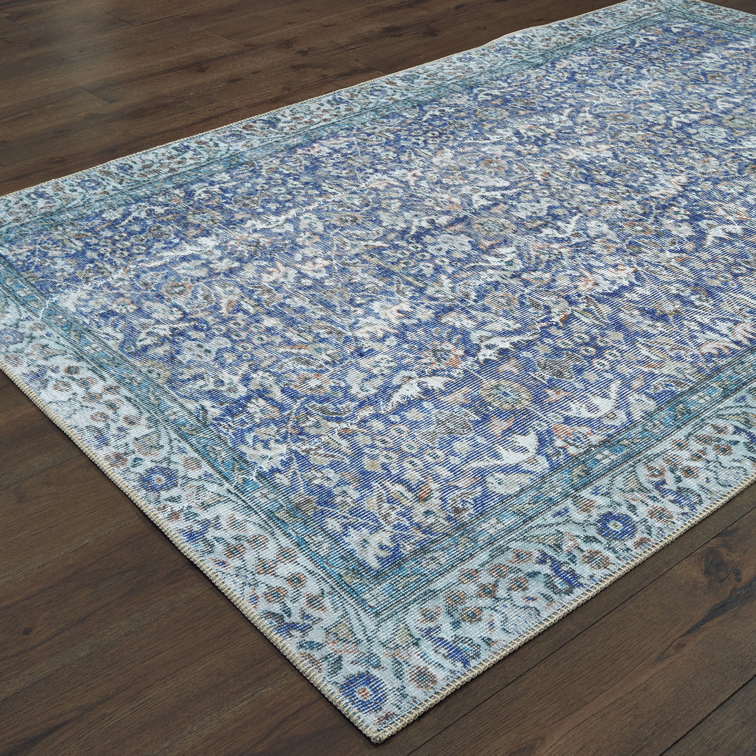 Oriental Weavers Sofia 85811 Blue Area Rug – Incredible Rugs and Decor