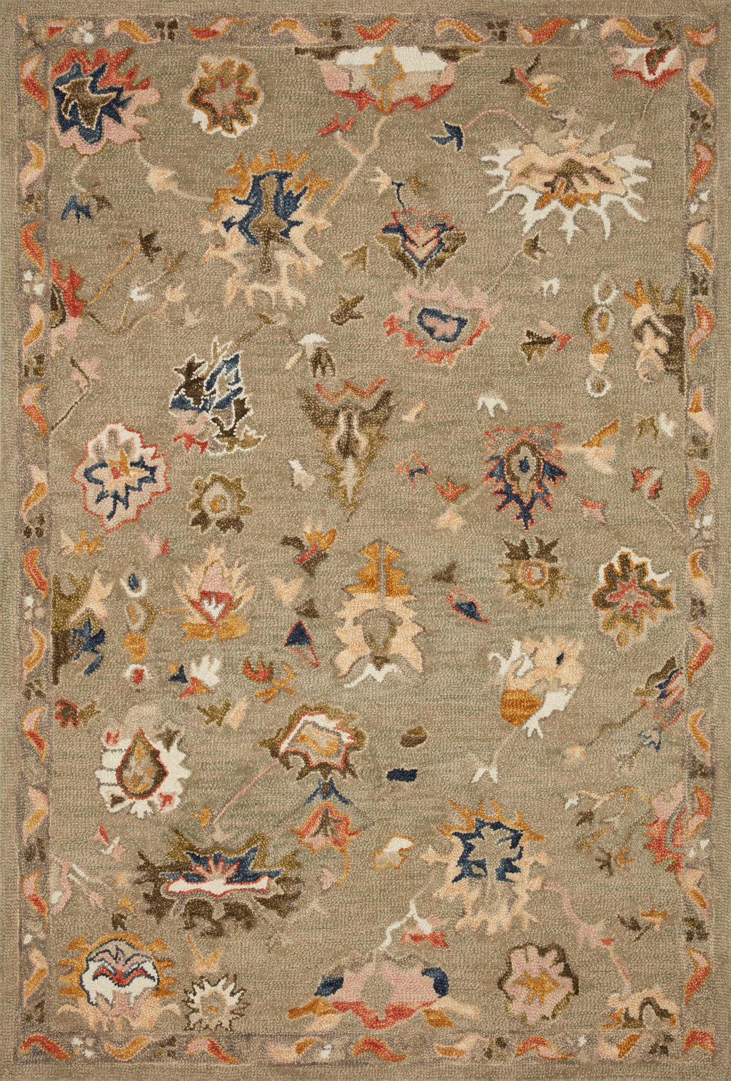 Loloi Padma PMA-02 Grey / Multi Area Rug – Incredible Rugs and Decor
