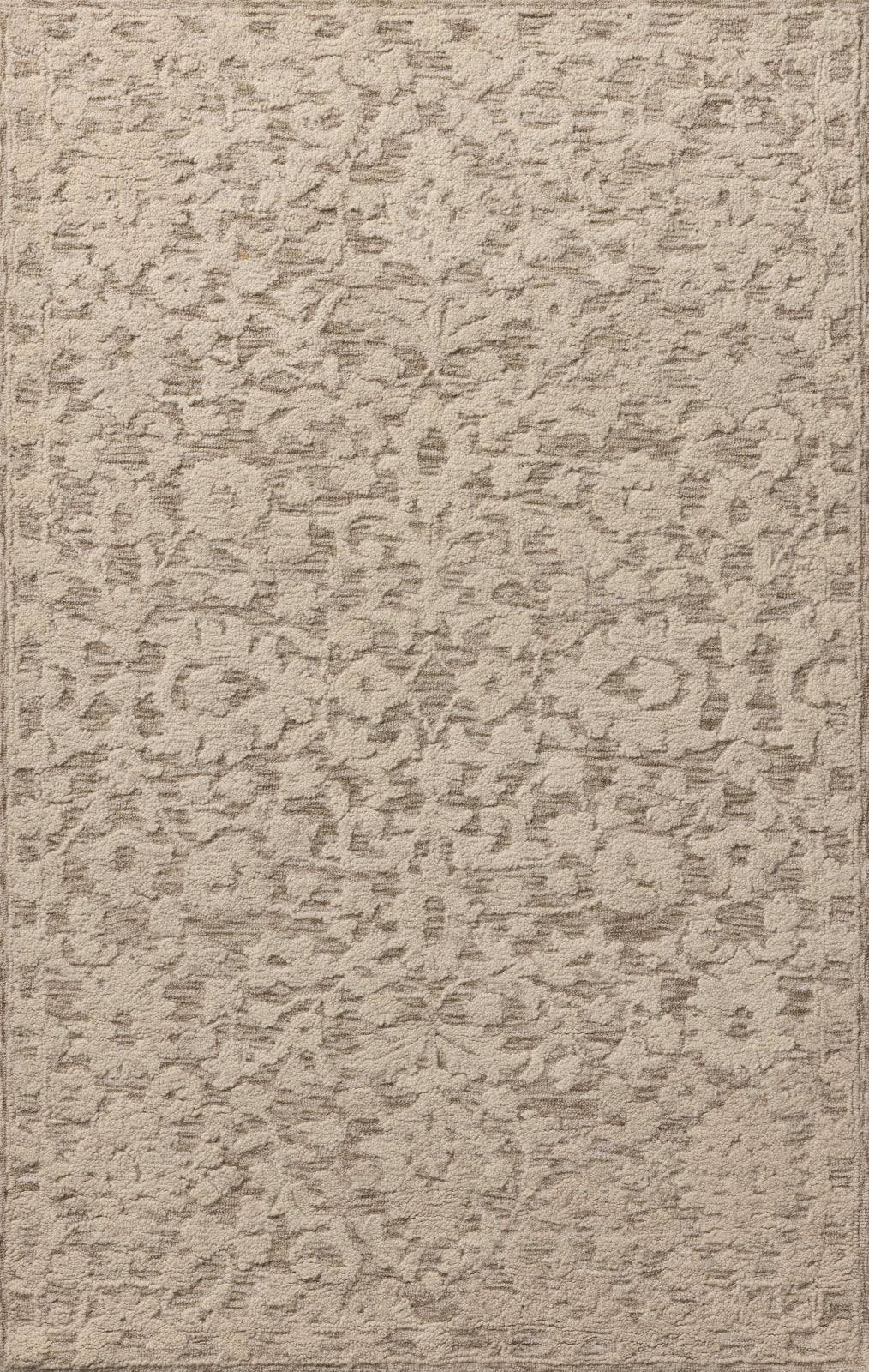 Loloi Prudence PRU-01 Stone / Ivory Area Rug – Incredible Rugs and Decor