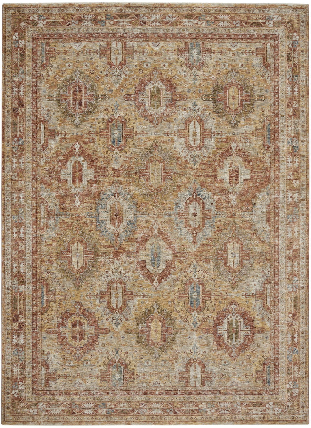 Nourison Petra PTR01 Rust Area Rug – Incredible Rugs and Decor