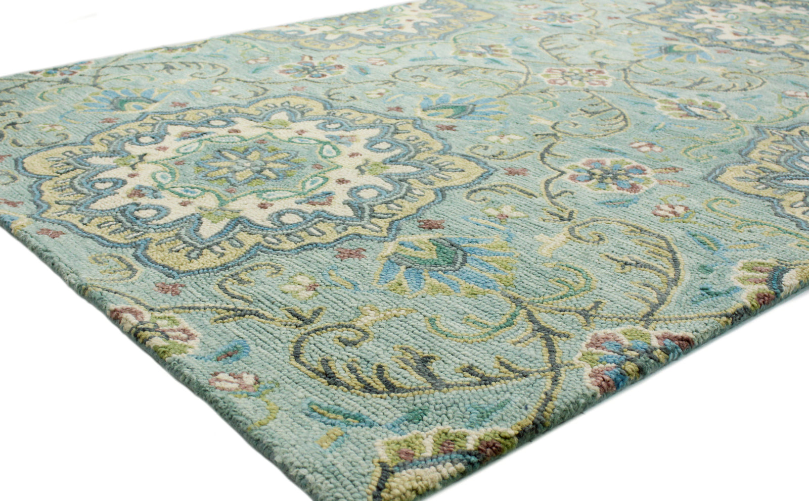 Bashian Valencia R131-AL116 Lagoon Area Rug – Incredible Rugs and Decor