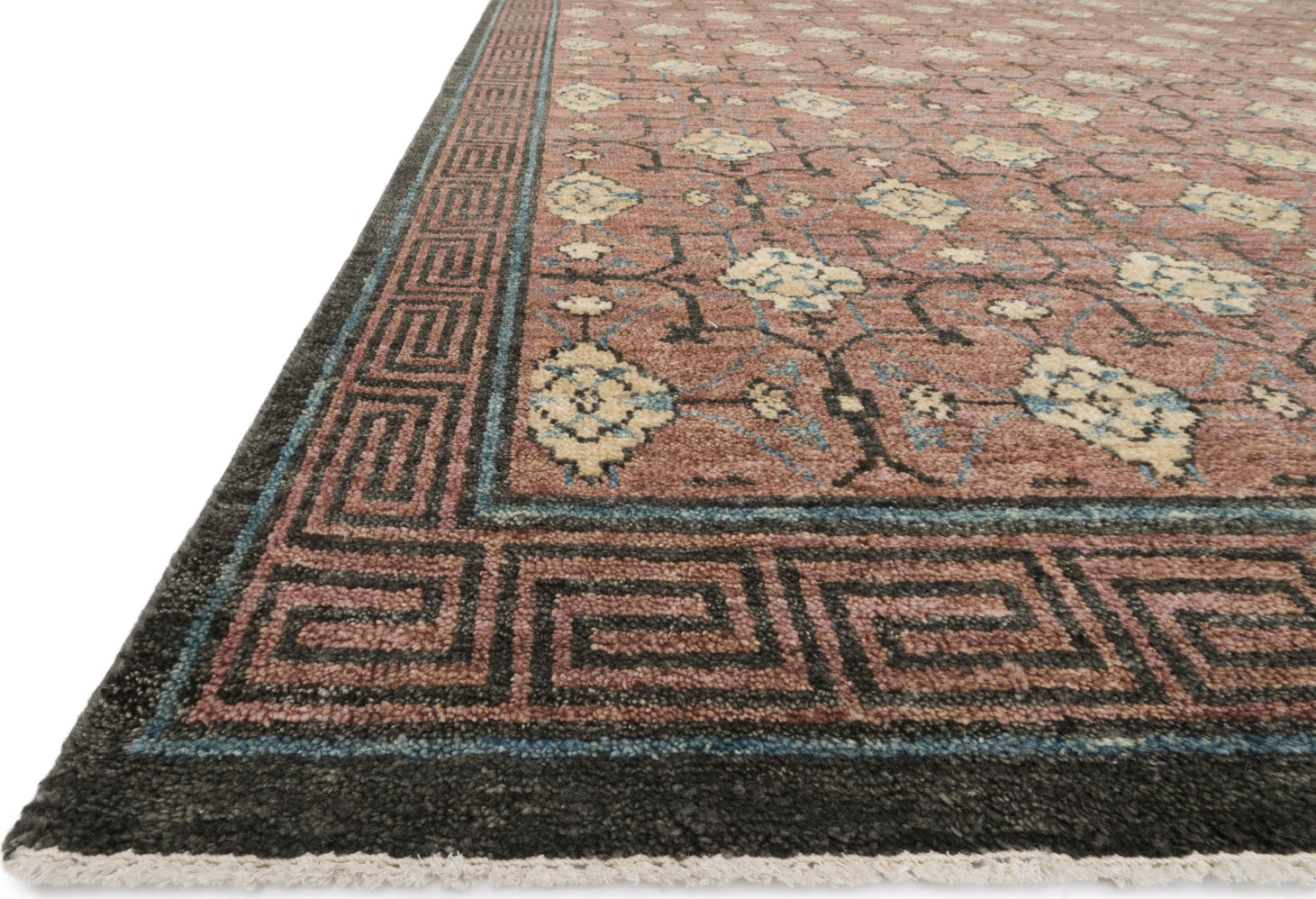 Loloi Reina REI-01 Dusty Red/Dusty Red Area Rug – Incredible Rugs and Decor