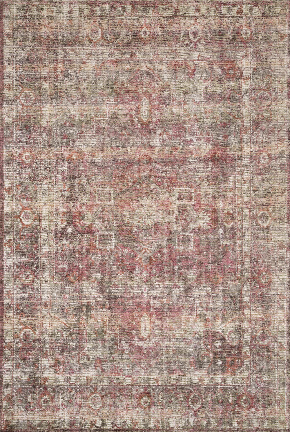 Loloi Rumi RUM-04 Berry Area Rug – Incredible Rugs and Decor