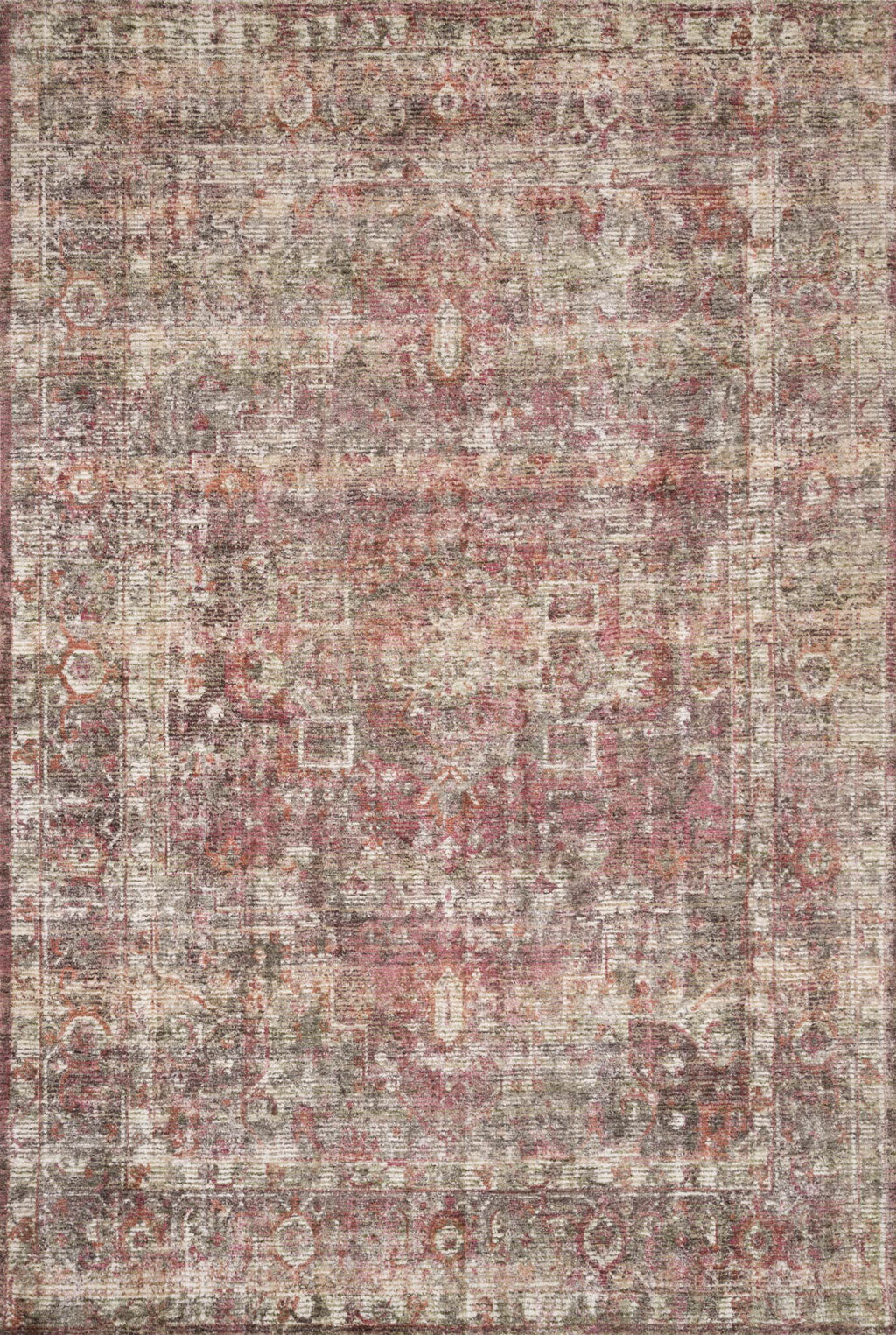 Loloi Rumi RUM-04 Berry Area Rug – Incredible Rugs and Decor
