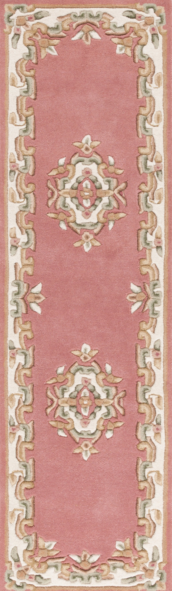 Safavieh Aubusson AUB301U Pink / Ivory Area Rug – Incredible Rugs and Decor