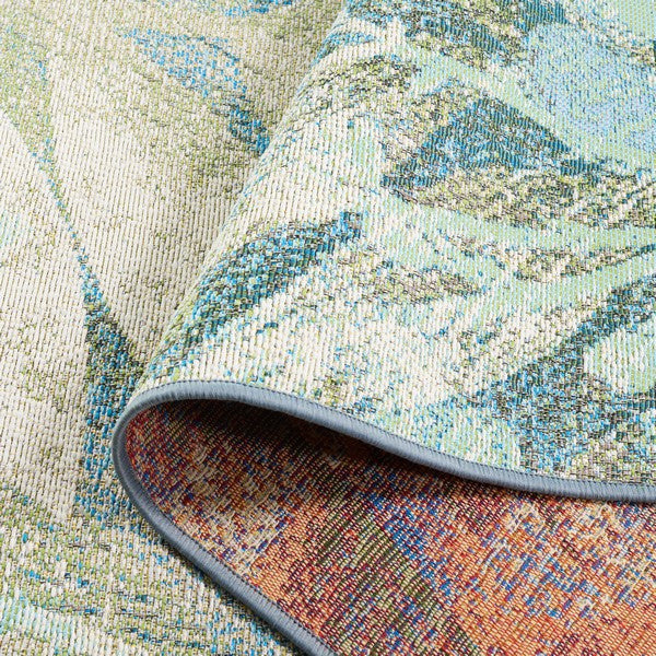 Safavieh Barbados BAR541 Blue Green / Ivory Area Rug – Incredible Rugs ...