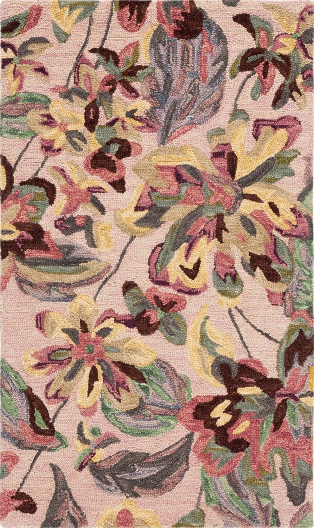 Safavieh Blossom BLM461U Pink / Gold Area Rug – Incredible Rugs and Decor