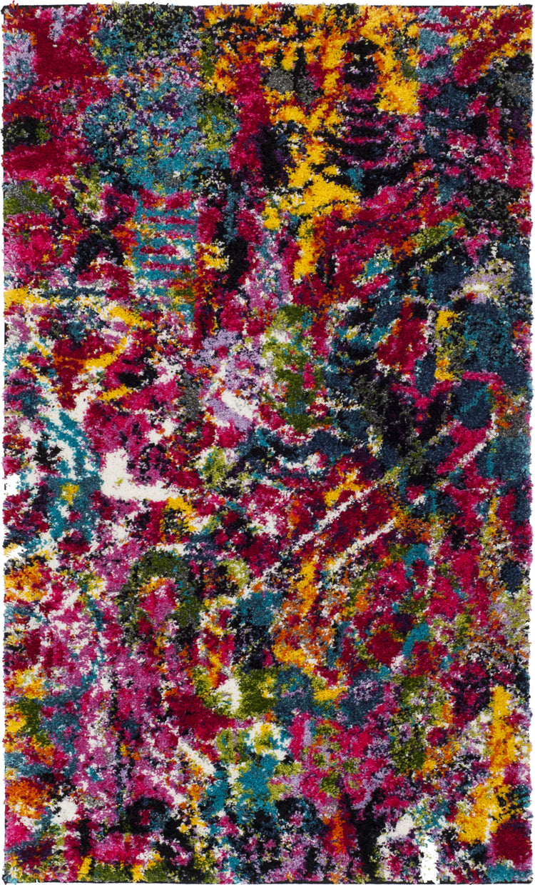 Safavieh Fiesta Shag FSG364B Fuchsia/Multi Area Rug – Incredible Rugs ...