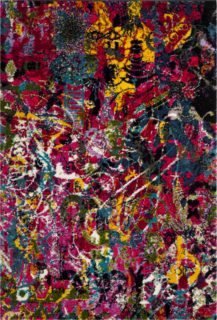 Safavieh Fiesta Shag FSG364B Fuchsia/Multi Area Rug – Incredible Rugs ...