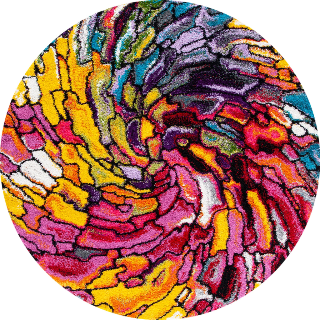 Safavieh Fiesta Shag FSG373M Multi Area Rug – Incredible Rugs and Decor