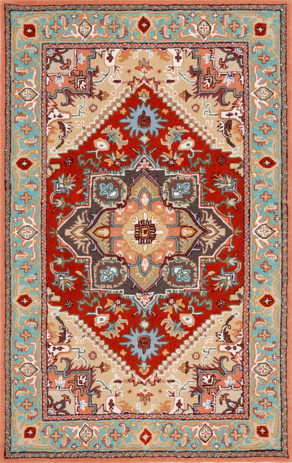 Safavieh Heritage HG625U Red / Pink Area Rug – Incredible Rugs and Decor