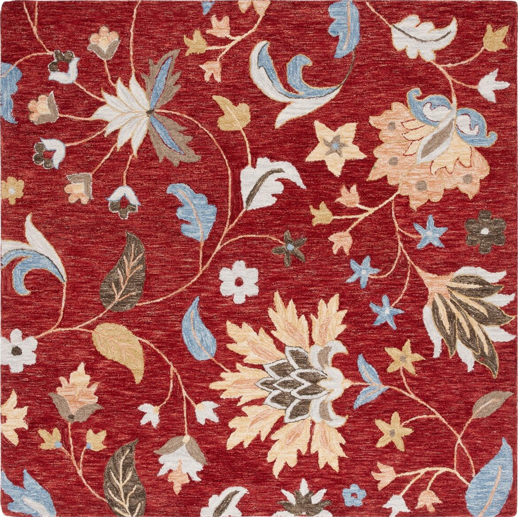 Safavieh Jardin JAR256Q Red / Orange Area Rug – Incredible Rugs and Decor