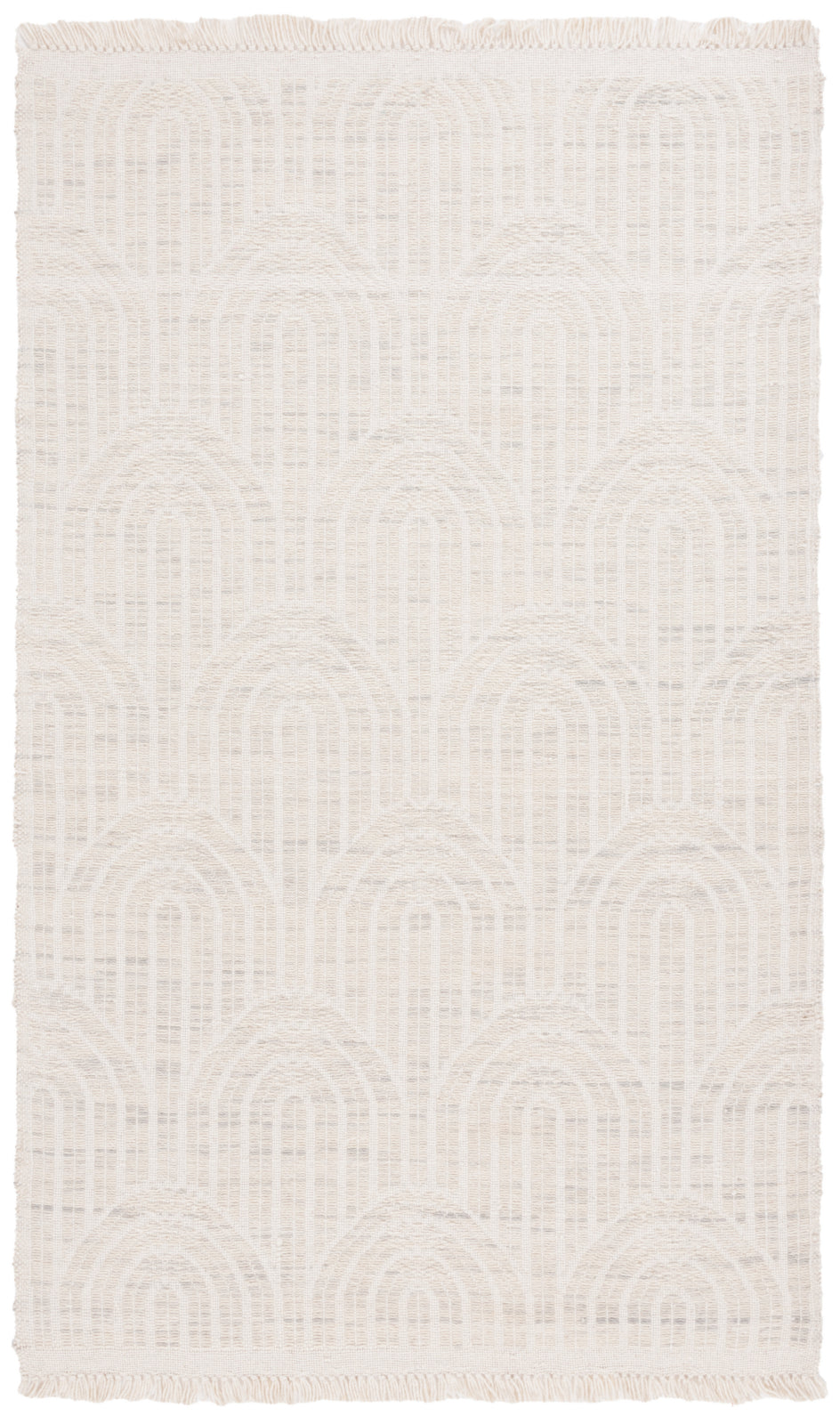 Safavieh Kilim KLM765F Light Grey / Ivory Area Rug – Incredible Rugs ...