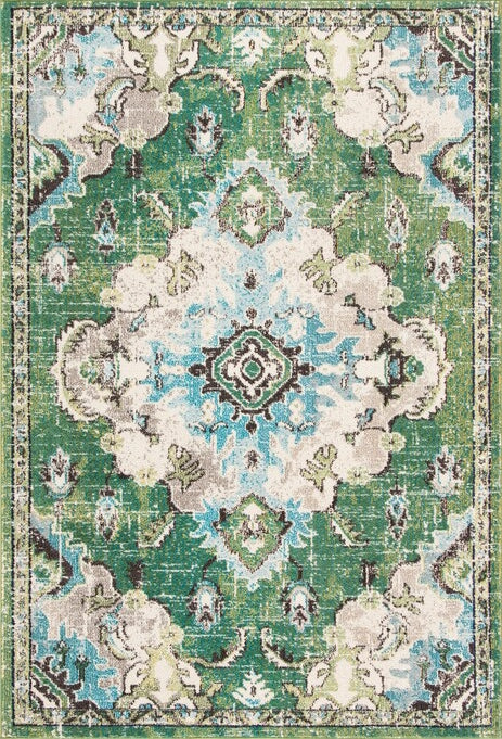 Safavieh Madison MAD484Y Green / Light Blue Area Rug – Incredible Rugs ...