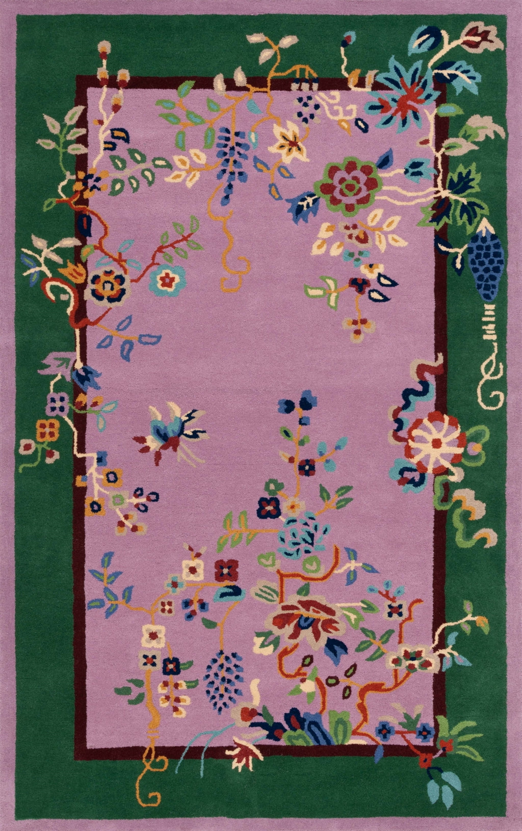 Safavieh Metro MET725V Purple / Green Area Rug – Incredible Rugs and Decor