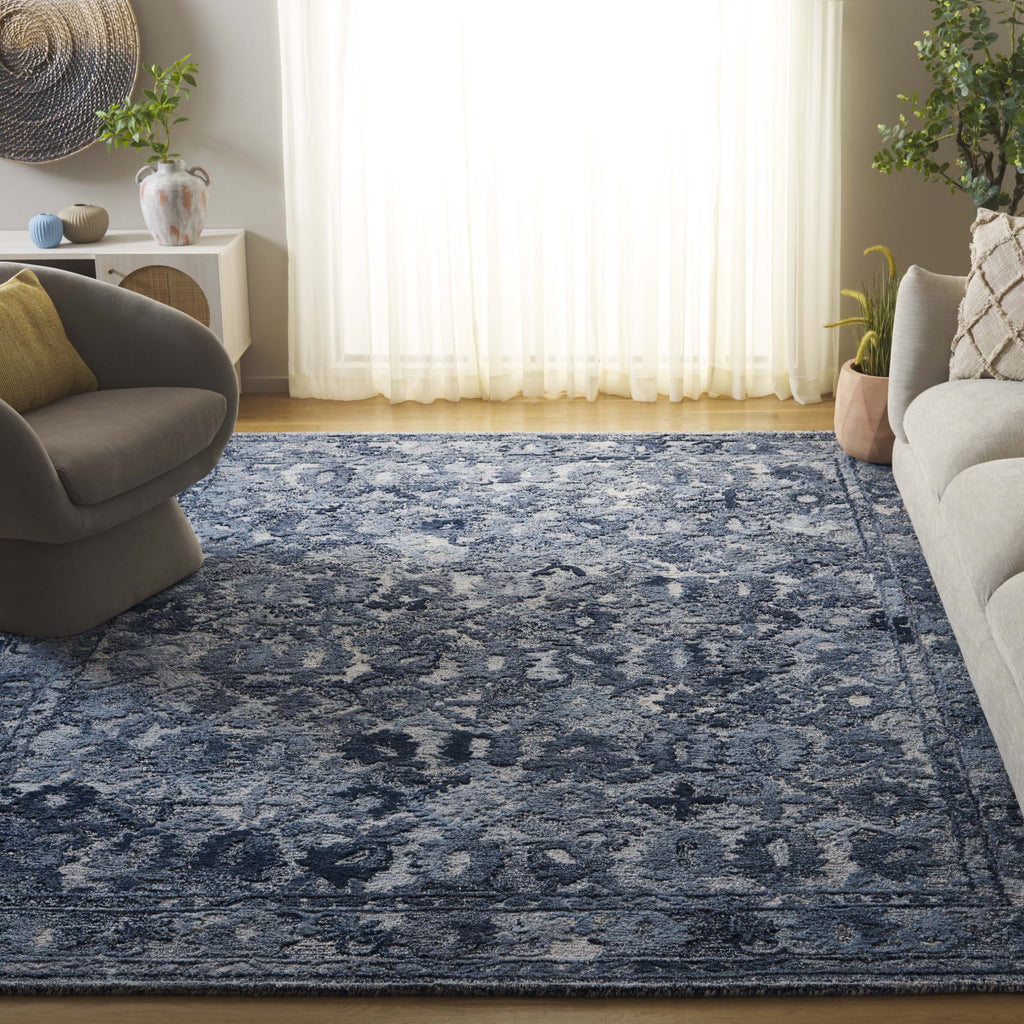 Safavieh Marquee MRQ126N Navy Area Rug – Incredible Rugs and Decor