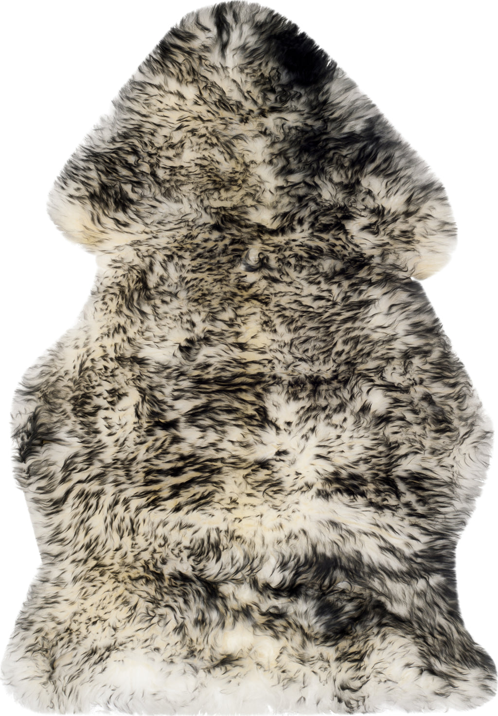 Safavieh Sheep Skin SHS121 Ivory / Dark Charcoal Area Rug – Incredible ...