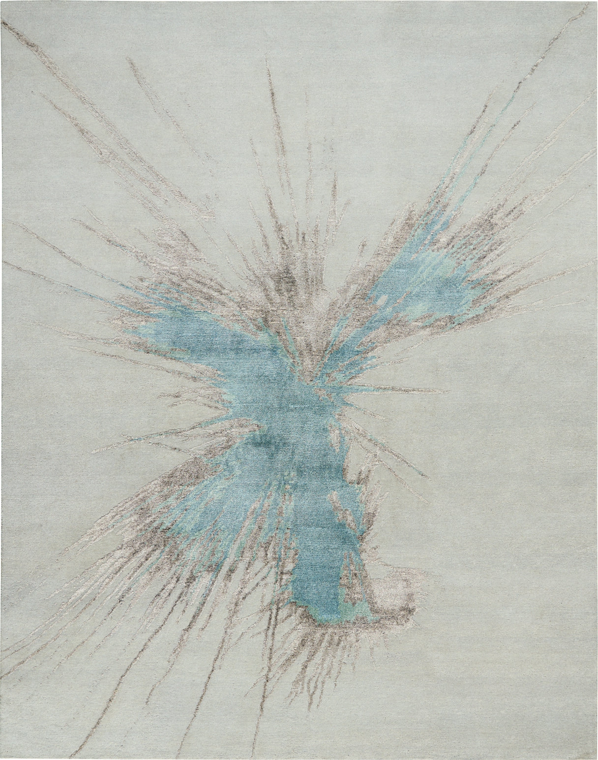 Christopher Guy Wool and Silk CGS24 Paloma Grey Area Rug – Incredible ...