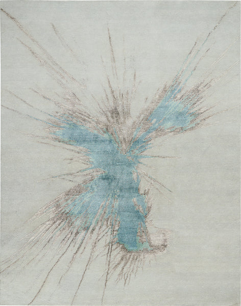 Christopher Guy Wool and Silk CGS24 Paloma Grey Area Rug – Incredible ...