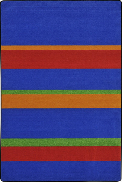 Joy Carpets Kid Essentials Straight and Narrow Primary Area Rug ...